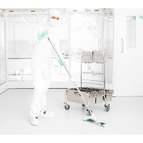 PurMop Demo Trolley USage - SiQuest Technology - Contamination Control ...